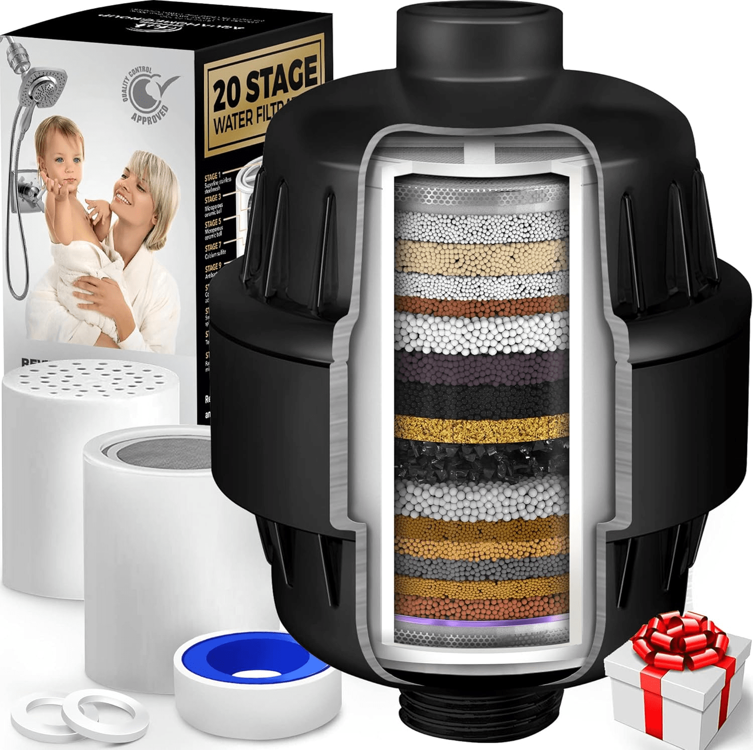 Best Shower Filter for Chloramines Reviews - 2022 Update Comprehensive ...