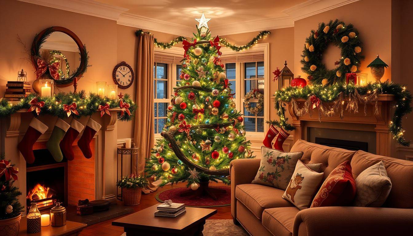 20 Enchanting Christmas Décor Ideas for Your Living Space - INFOR EASY HOME
