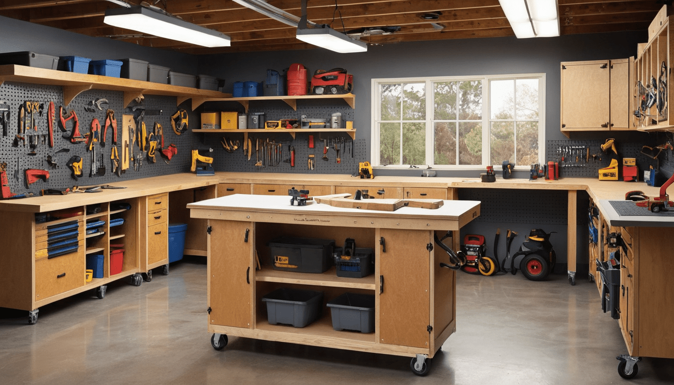 49 Garage Workshop Ideas to Spark Inspiration for DIY Enthusiasts ...