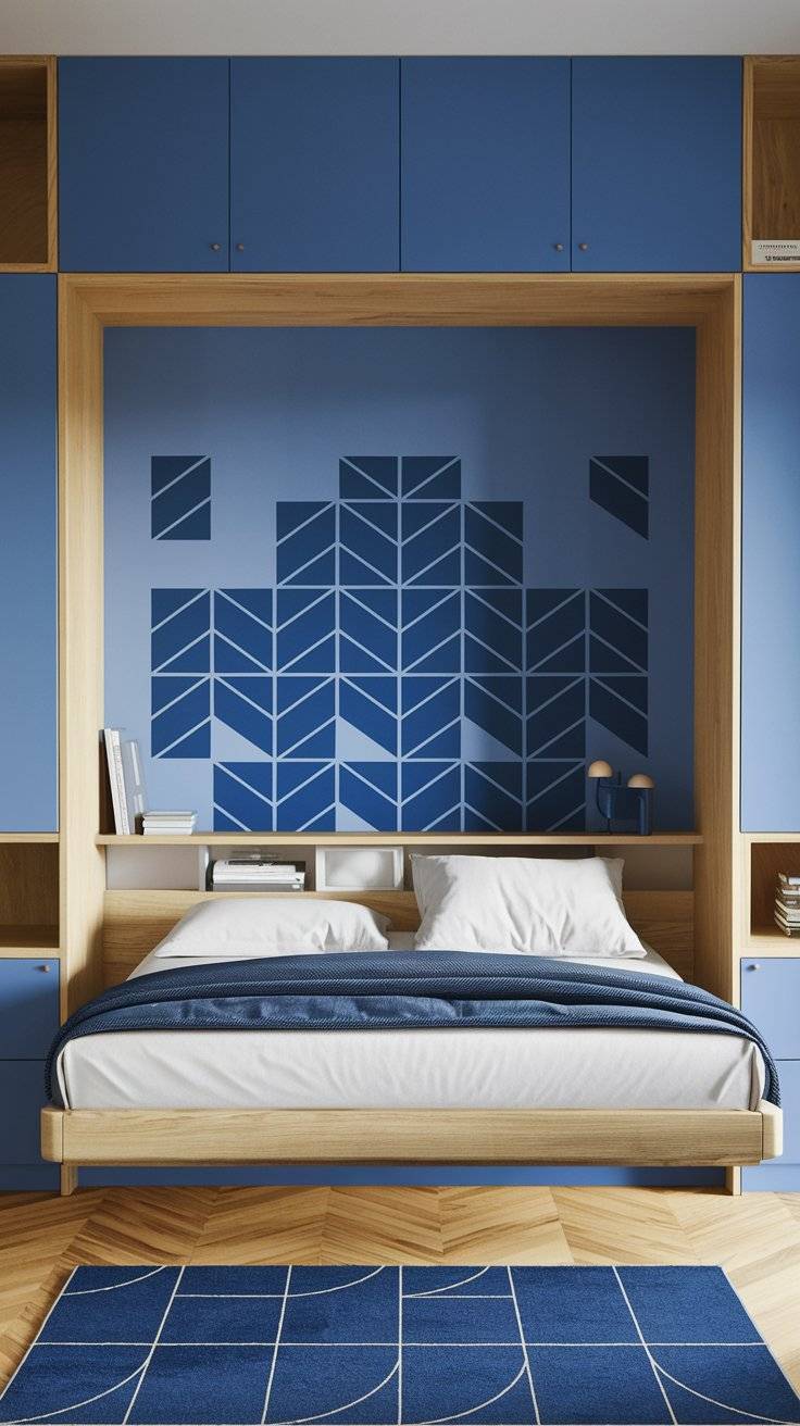 Transform Your Space: Modern Blue Bedroom Design Inspiration - INFOR ...