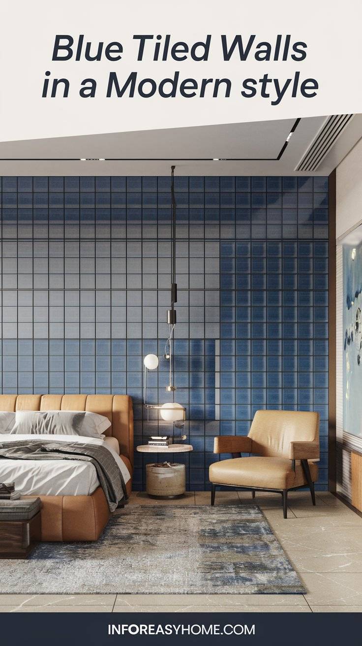 Transform Your Space: Modern Blue Bedroom Design Inspiration - INFOR ...