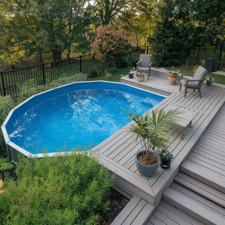 25 Stunning Raised Pool Ideas - INFOR EASY HOME