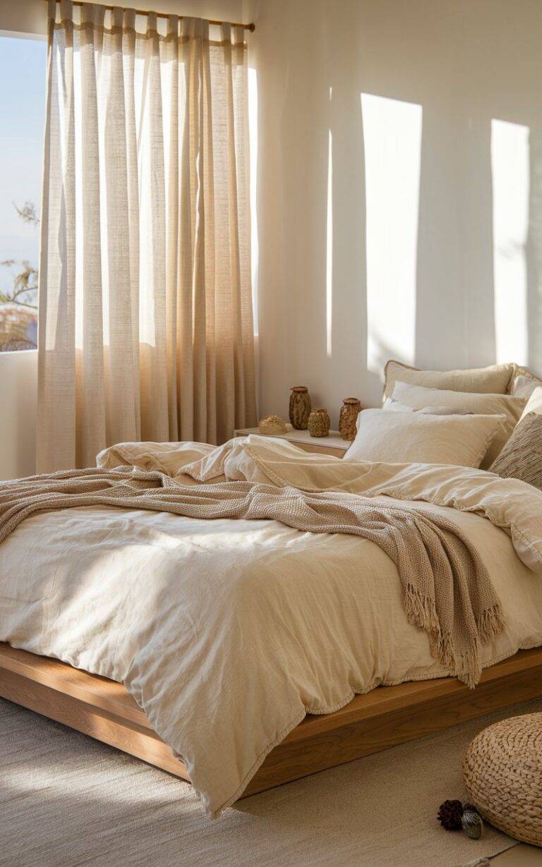 37 Stylish Cream Bedroom Ideas for a Cozy Retreat - INFOR EASY HOME