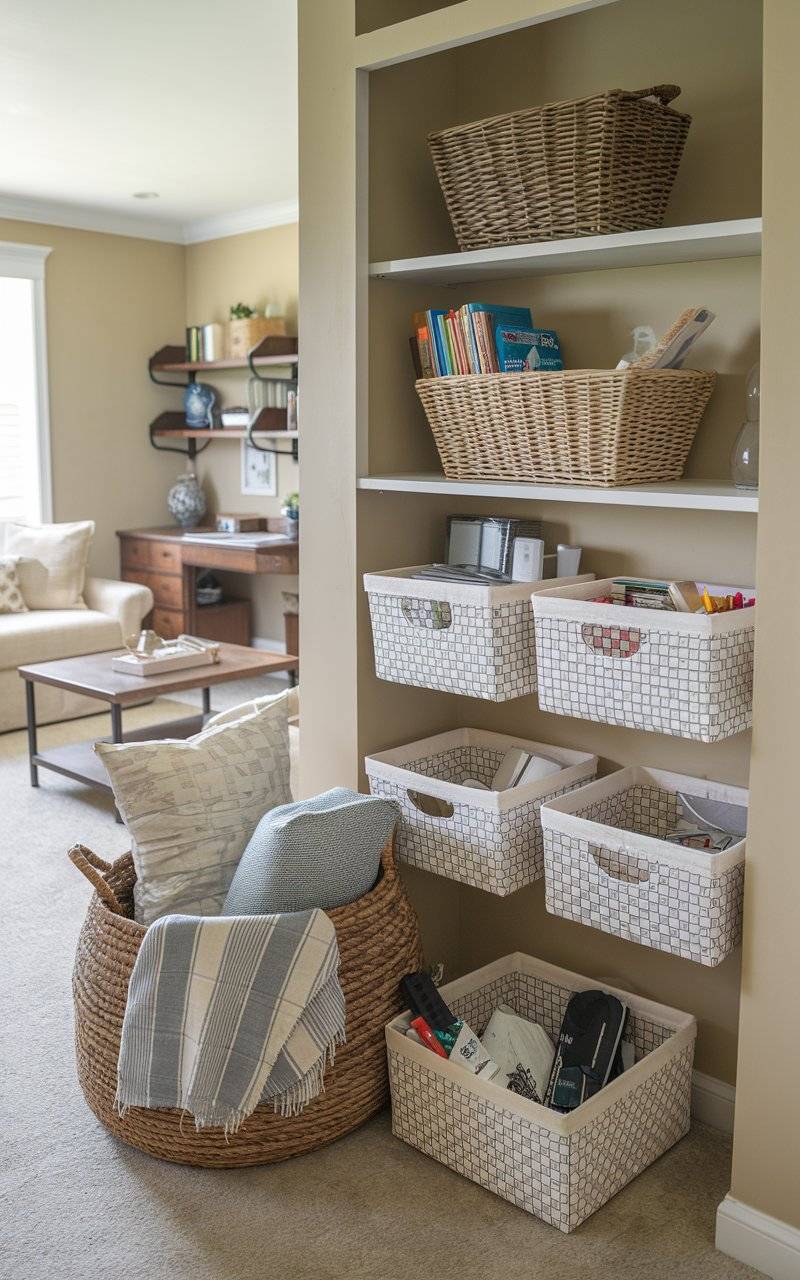 40 Best Home Storage Ideas for Every Room - INFOR EASY HOME
