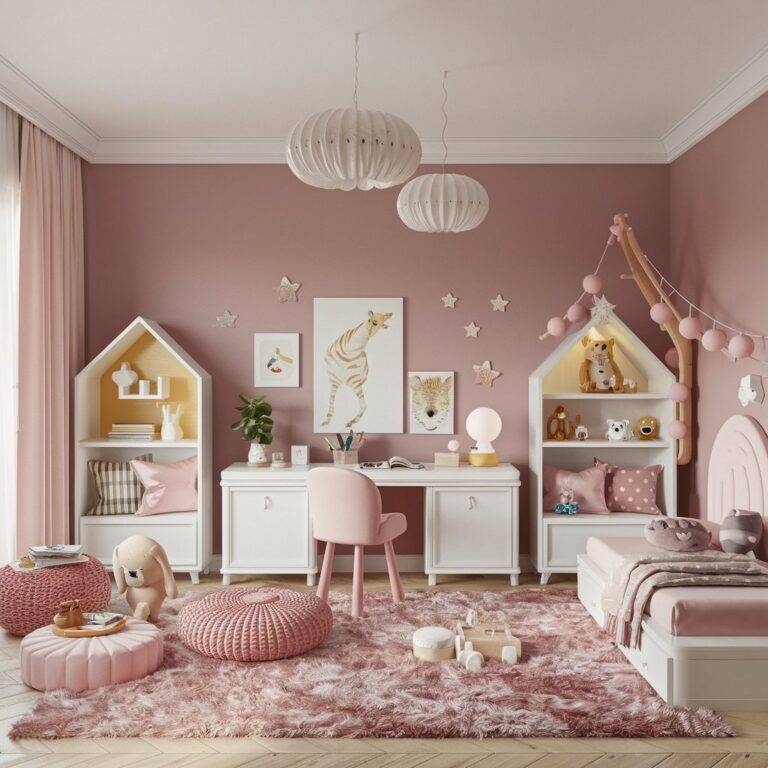 Dusty Pink Bedroom Makeover 40 Stylish and Dreamy Ideas - INFOR EASY HOME