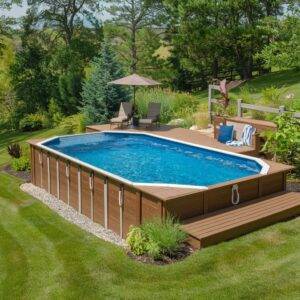 25 Stunning Raised Pool Ideas - INFOR EASY HOME