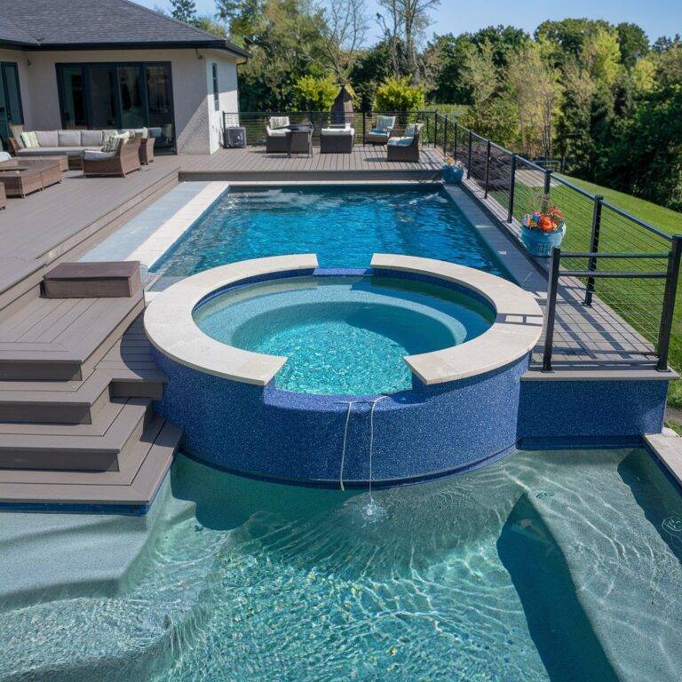 25 Stunning Raised Pool Ideas - INFOR EASY HOME