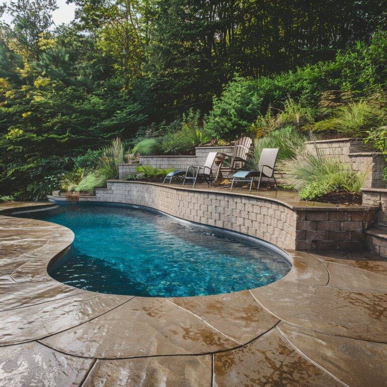 25 Stunning Raised Pool Ideas - INFOR EASY HOME