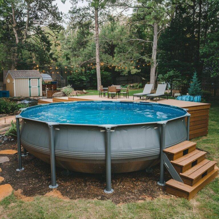 25 Stunning Raised Pool Ideas - INFOR EASY HOME