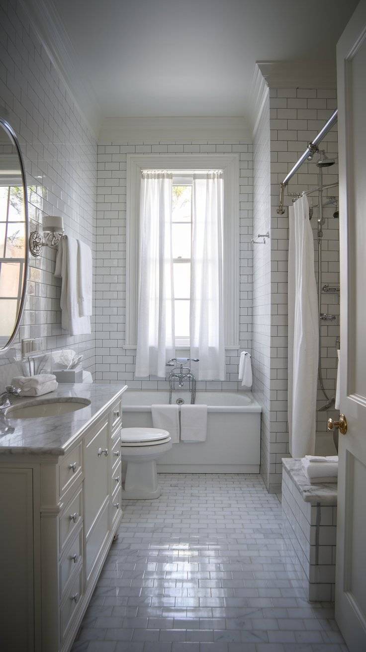 30 Master White Bathroom Ideas for a Timeless and Elegant Space