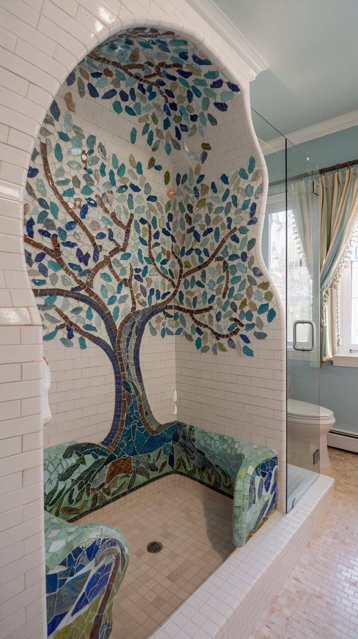 30 Unique Bathroom Shower Inspirations to Transform Your Space - INFOR ...