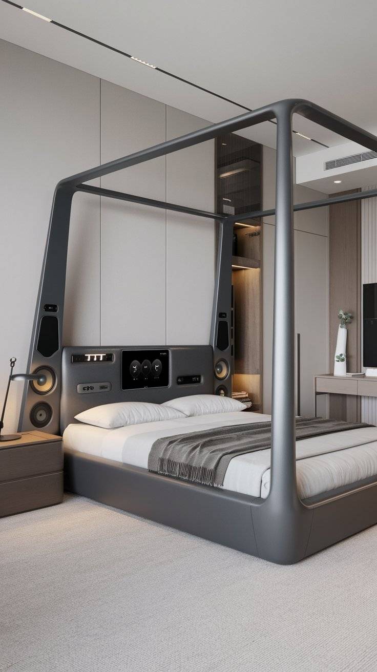 27 Unique Bedroom Smart Bed Inspirations: Sleeping Space - INFOR EASY HOME