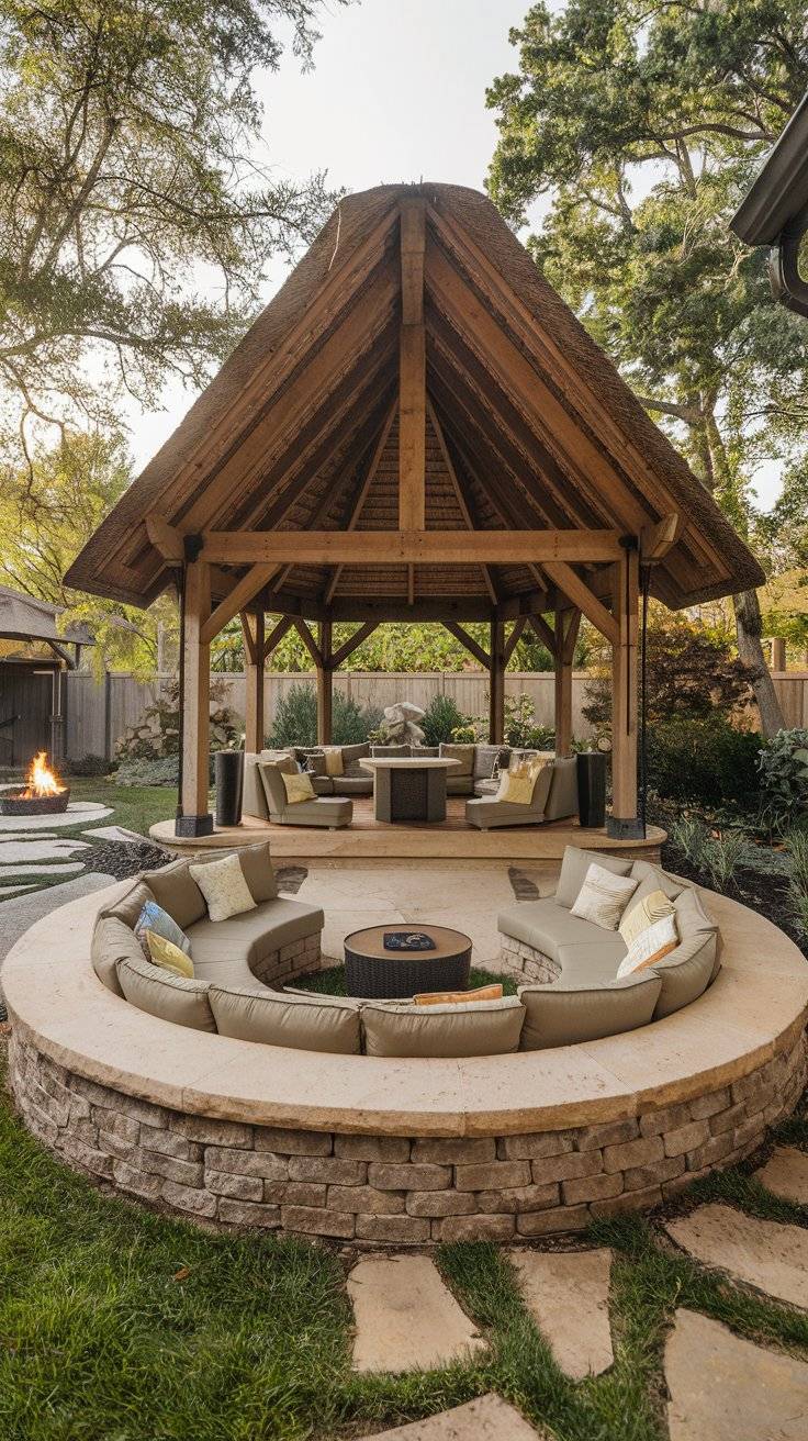 35 Backyard Unique Gazebo Designs Outdoor Space - INFOR EASY HOME
