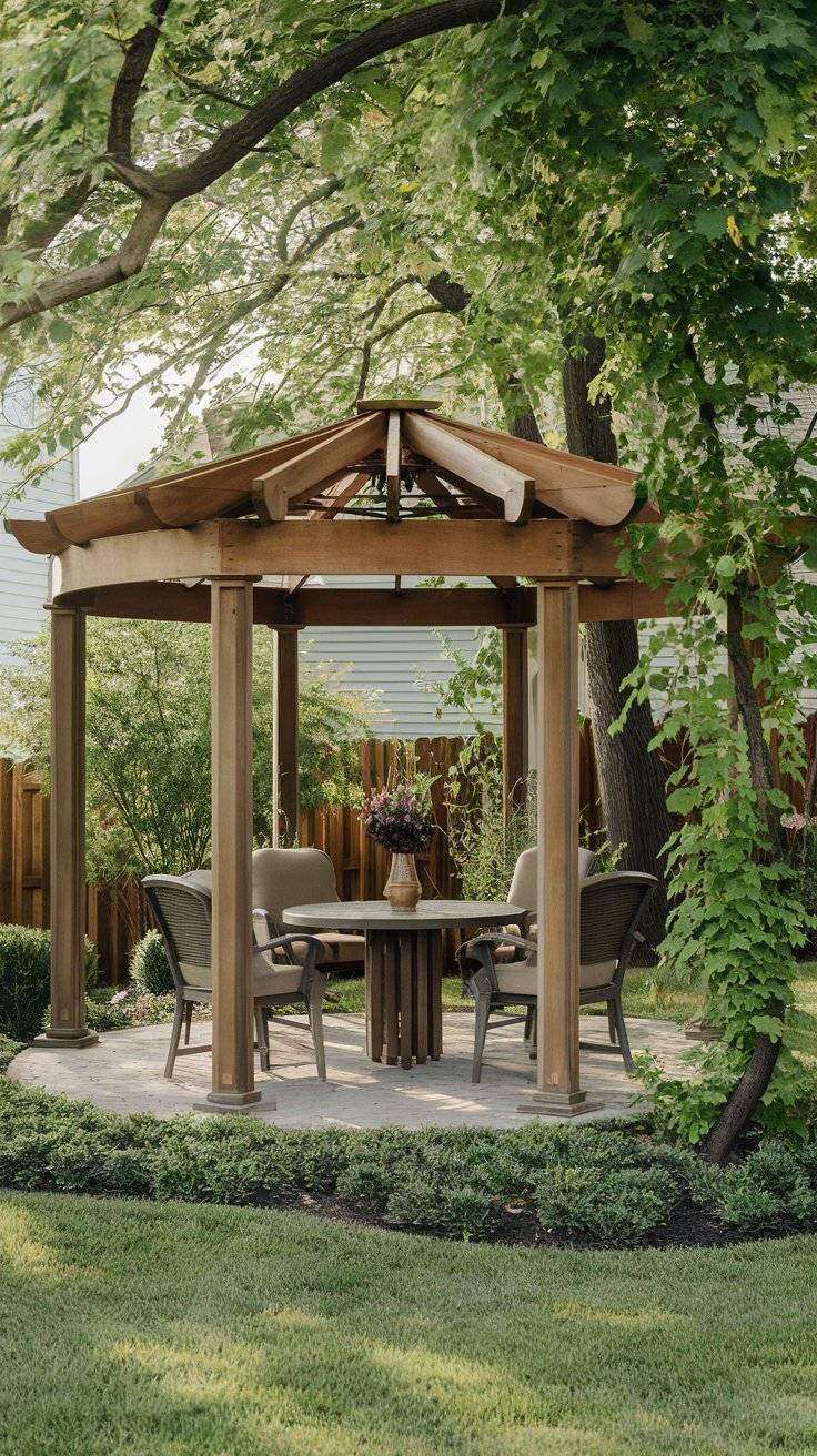 35 Backyard Unique Gazebo Designs Outdoor Space - INFOR EASY HOME