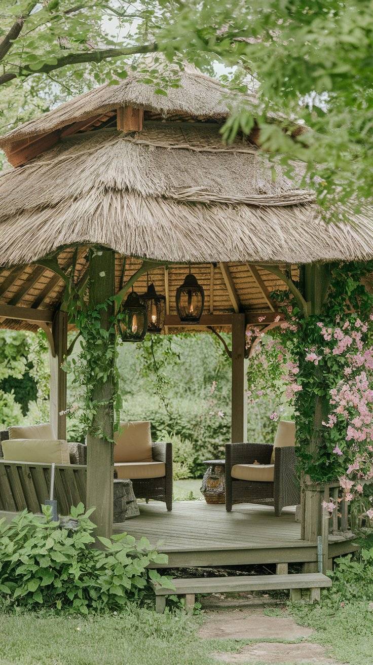 35 Backyard Unique Gazebo Designs Outdoor Space - INFOR EASY HOME