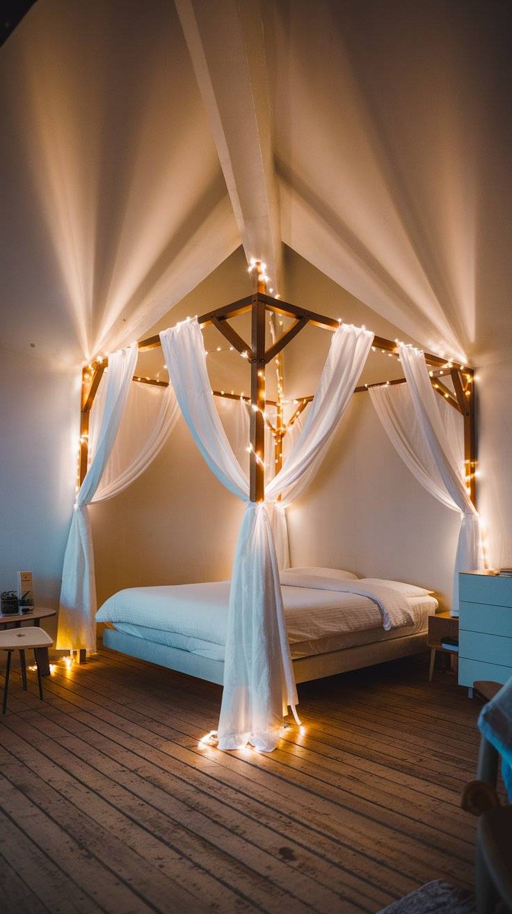 27 Canopy Lighting Bedroom Ideas: Cozy Lighting Tips for Bedroom ...