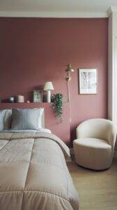 Soft & Cozy Dusty Pink Bedroom Ideas: 50 Elegant Designs - INFOR EASY HOME