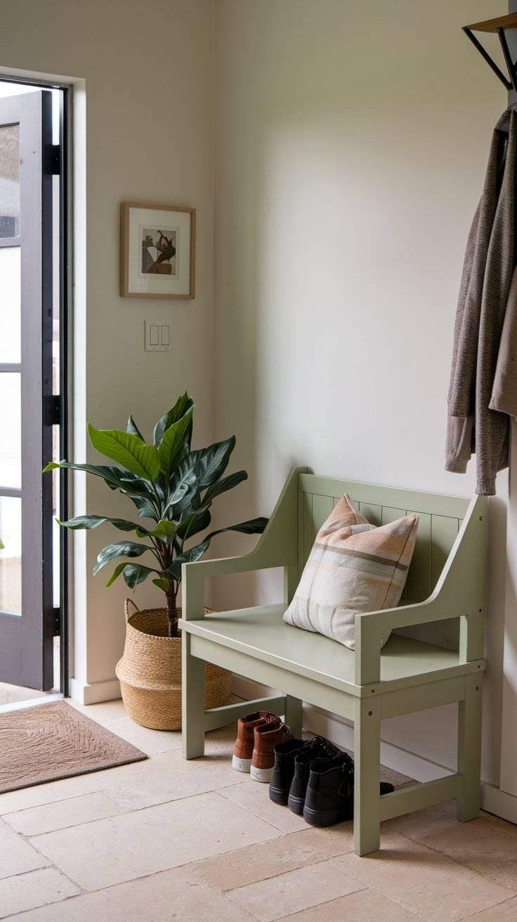 20 Sage Green Entryway Ideas for a Chic and Inviting Home - INFOR EASY HOME