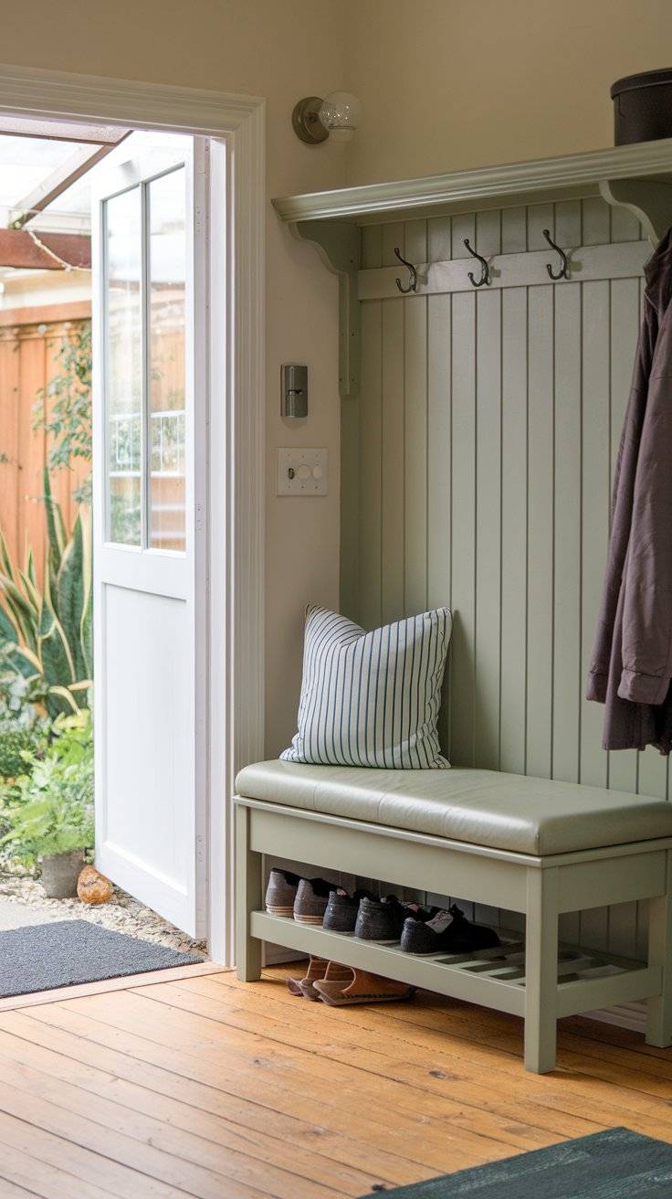 20 Sage Green Entryway Ideas for a Chic and Inviting Home - INFOR EASY HOME