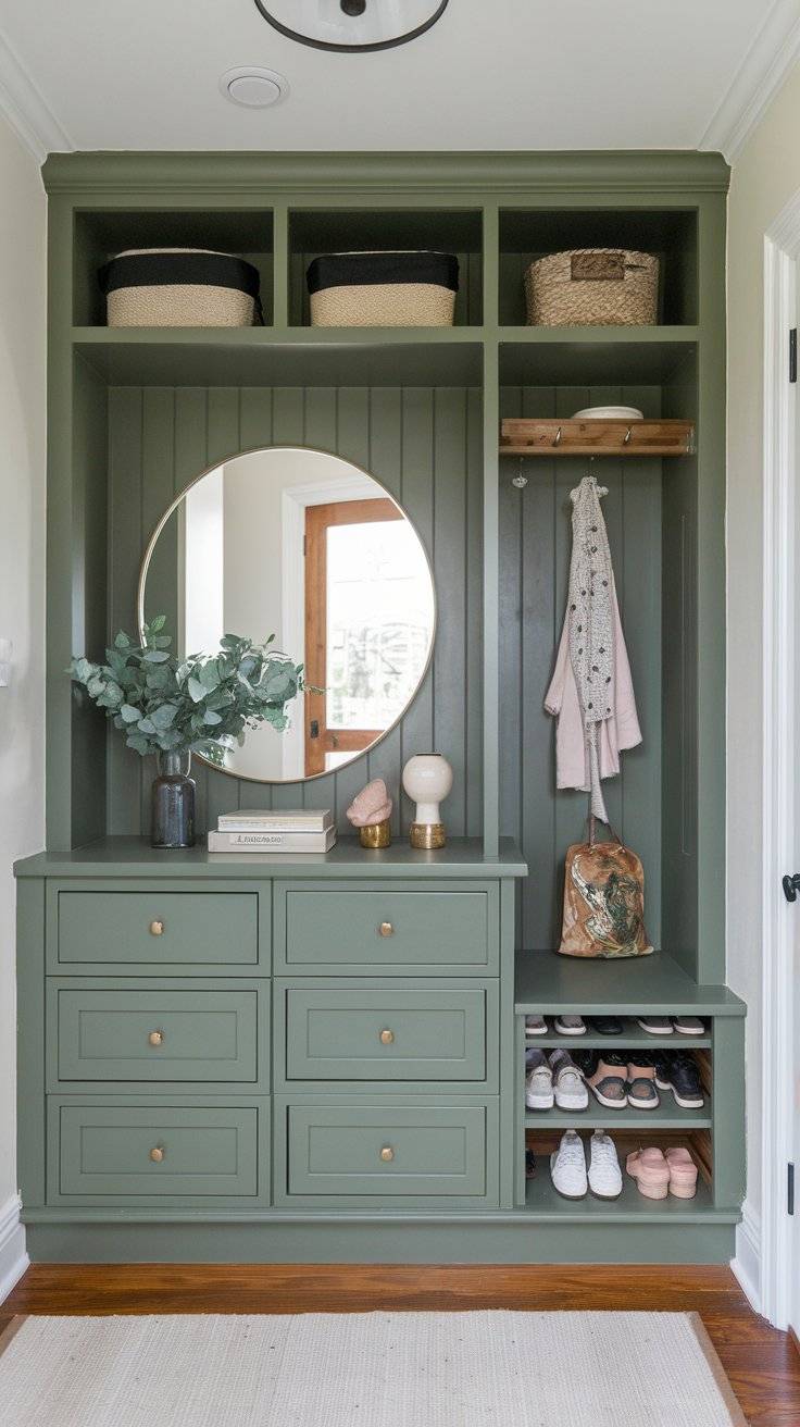 20 Sage Green Entryway Ideas for a Chic and Inviting Home - INFOR EASY HOME