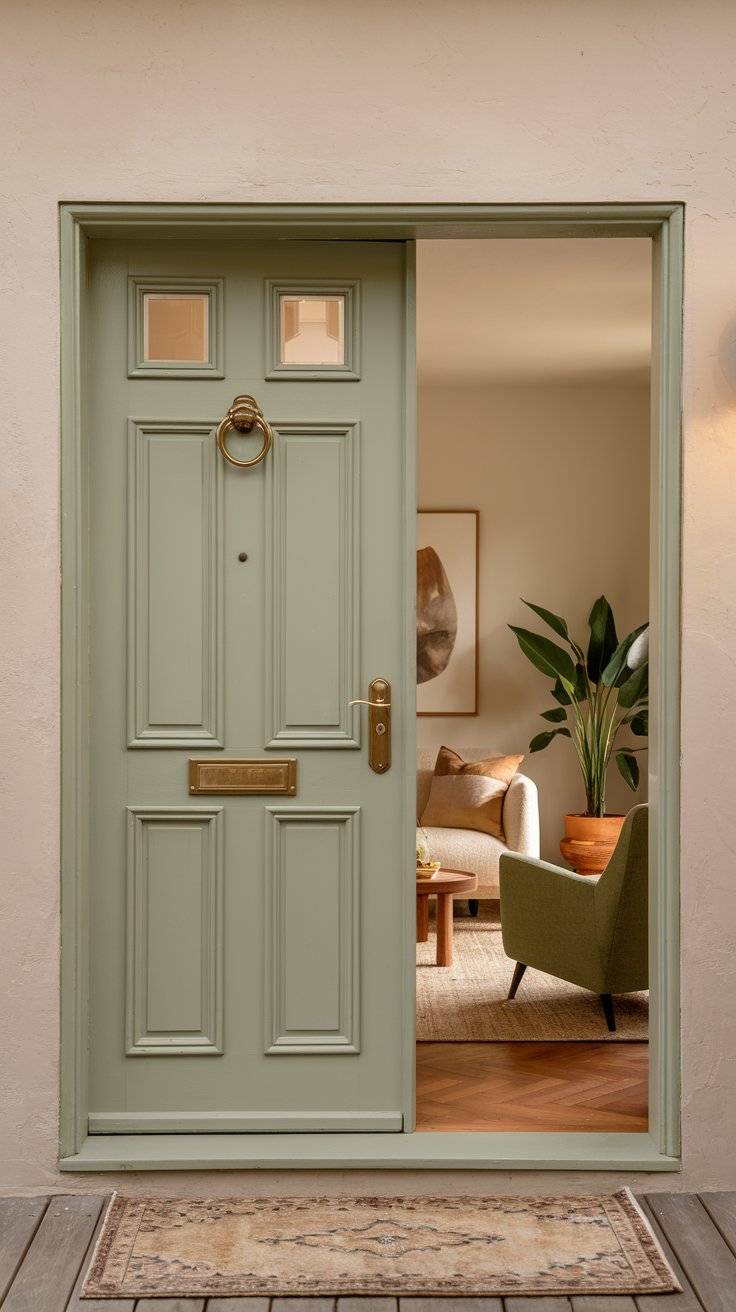 20 Sage Green Entryway Ideas for a Chic and Inviting Home - INFOR EASY HOME