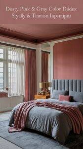 Soft & Cozy Dusty Pink Bedroom Ideas: 50 Elegant Designs - INFOR EASY HOME