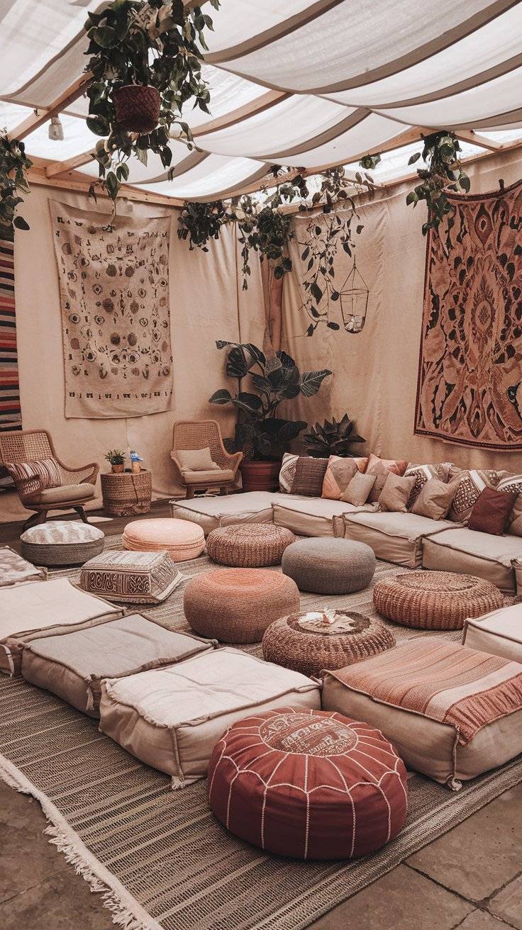 35 Bohemian Interior Ideas: A Guide to Eclectic, Cozy, Spaces - INFOR ...