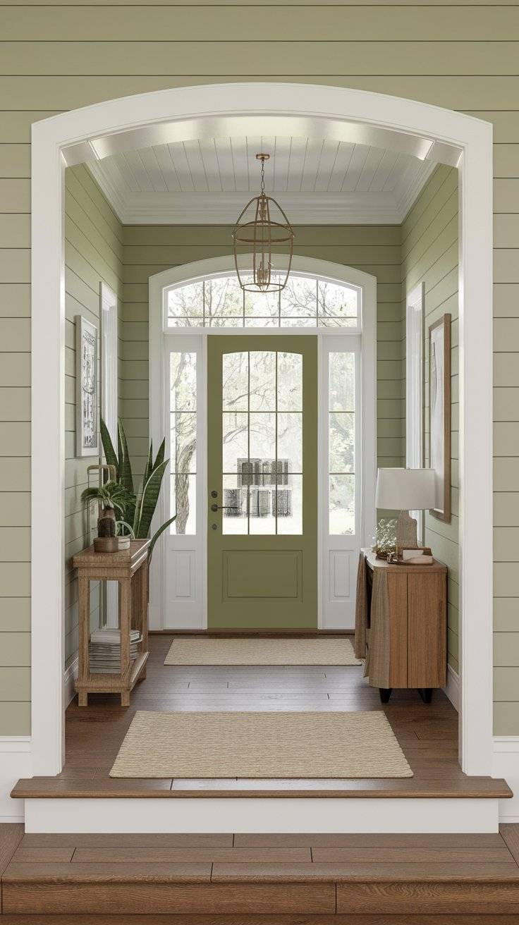 20 Sage Green Entryway Ideas for a Chic and Inviting Home - INFOR EASY HOME