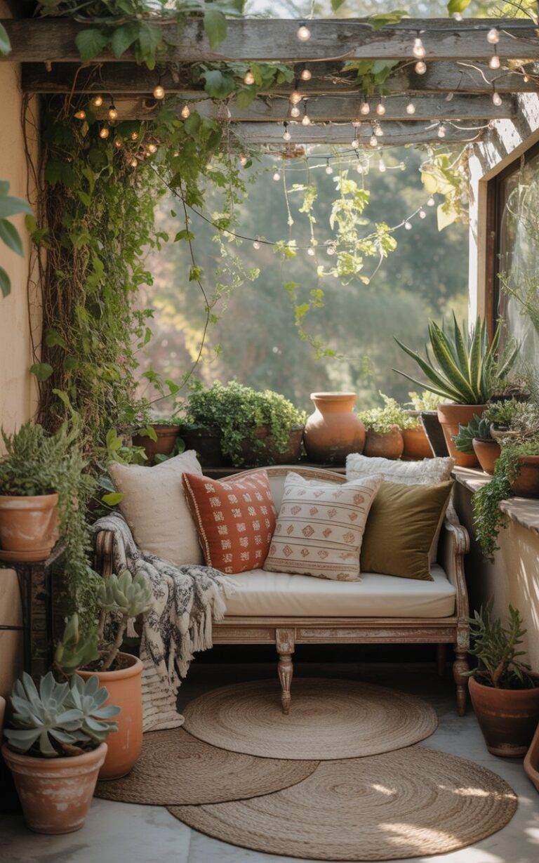 20+ Hippie Boho Garden Ideas Outdoor Space into a Magical Retreat
