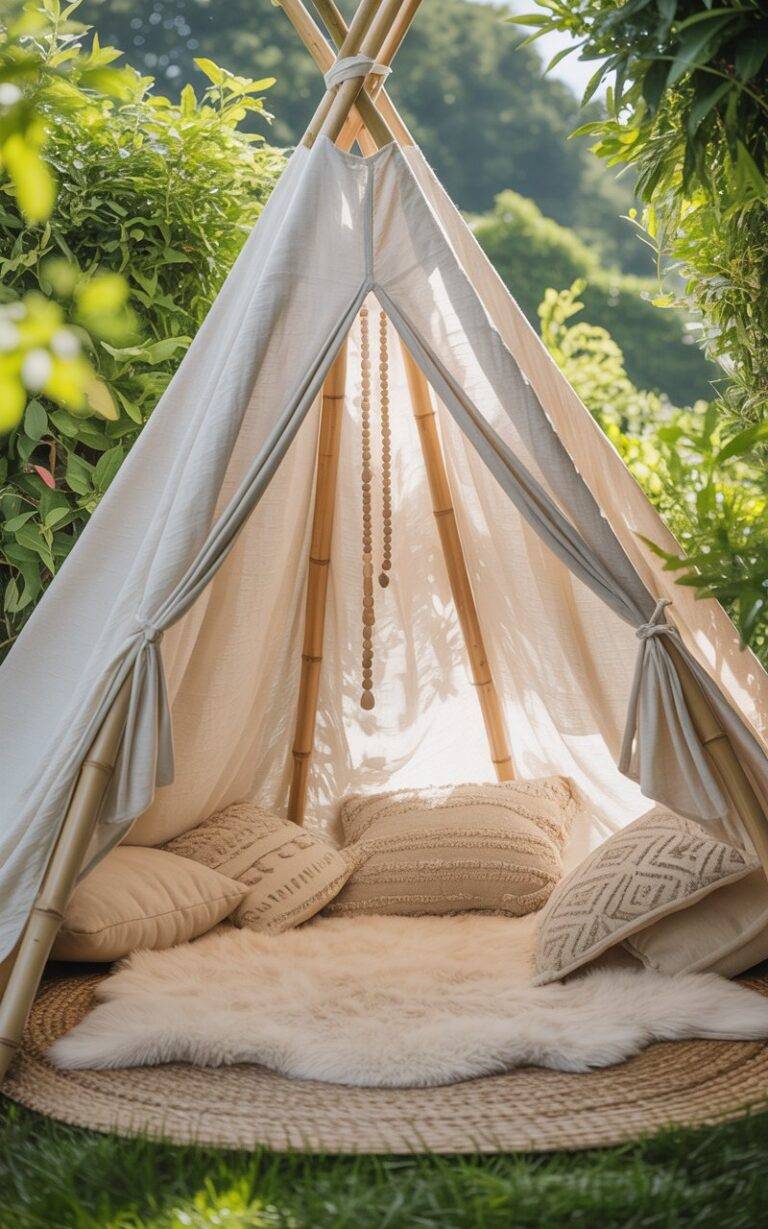 20+ Hippie Boho Garden Ideas Outdoor Space into a Magical Retreat