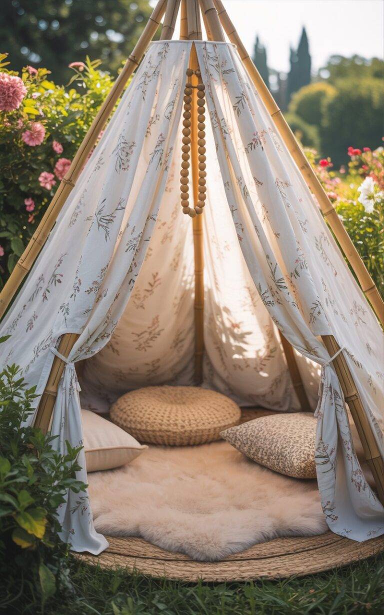 20+ Hippie Boho Garden Ideas Outdoor Space into a Magical Retreat