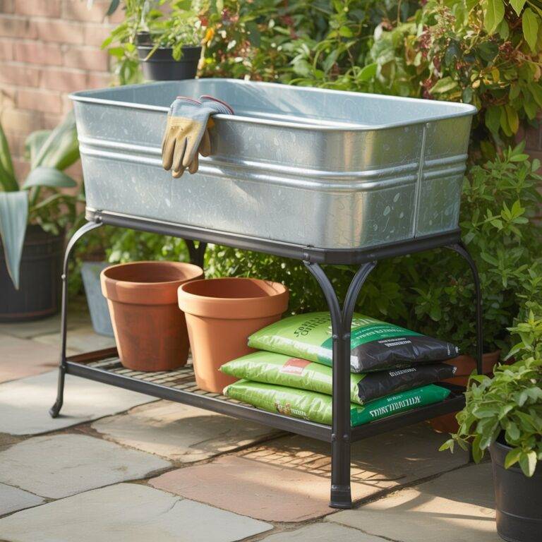 25 Inspiring Potting Station Setups for a Dreamy Backyard Garden