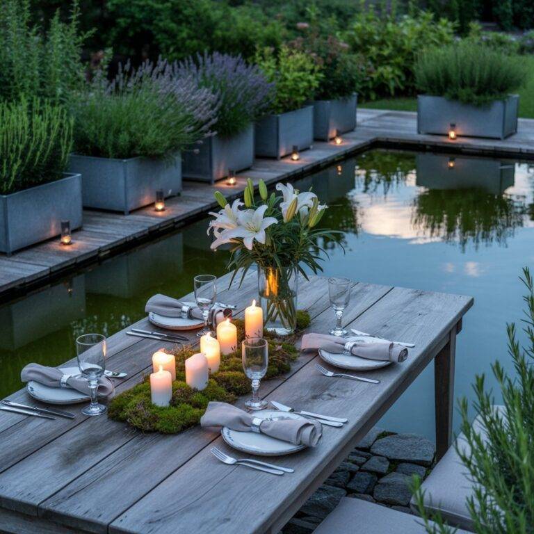 26 Dreamy Garden Ideas to Blend Relaxing Patios with Magical Ponds
