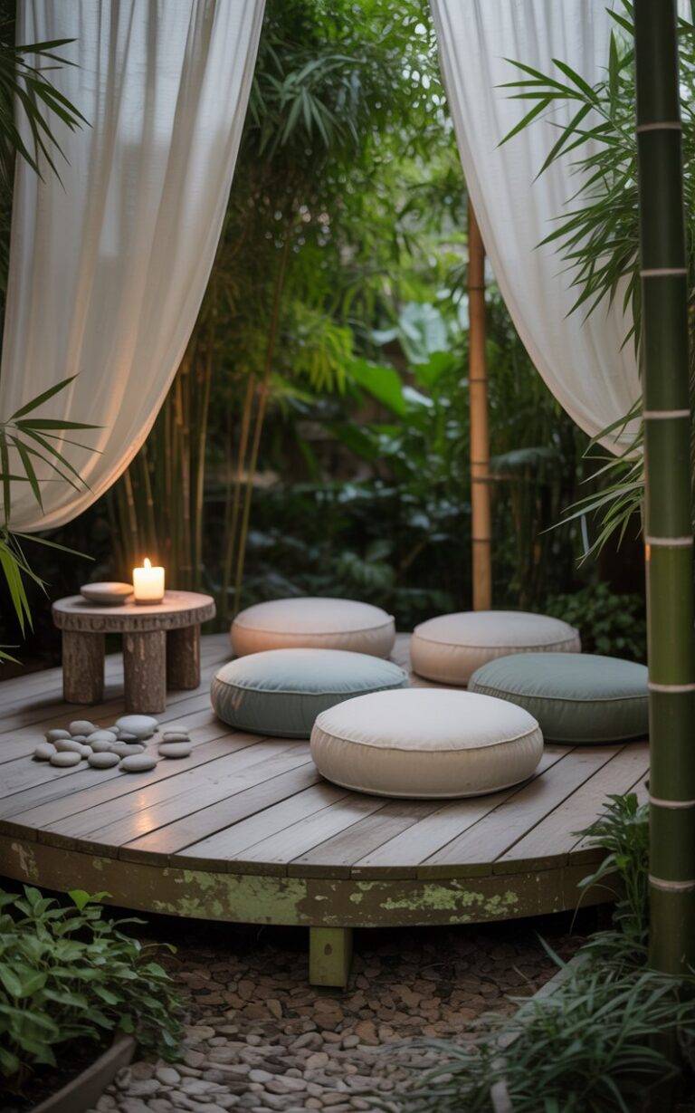 20+ Hippie Boho Garden Ideas Outdoor Space into a Magical Retreat