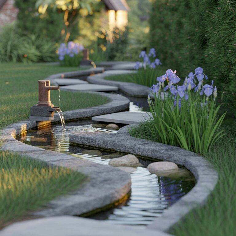 24 Outdoor Water Garden Ideas for a Peaceful Backyard Escape - INFOR ...