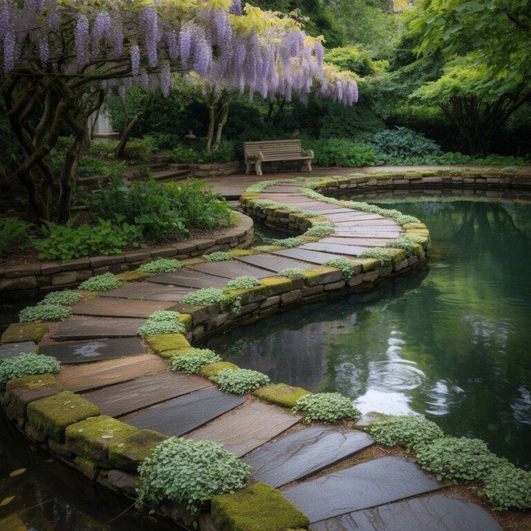 26 Dreamy Garden Ideas to Blend Relaxing Patios with Magical Ponds