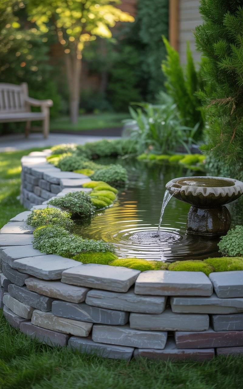 24 Outdoor Water Garden Ideas for a Peaceful Backyard Escape - INFOR ...