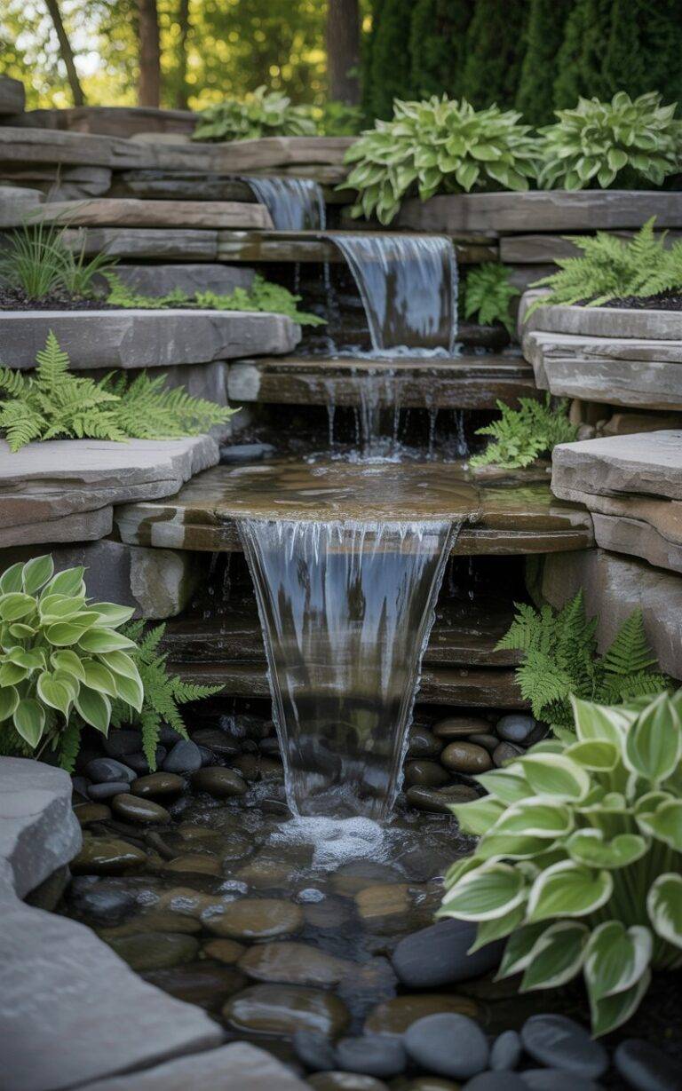 24 Outdoor Water Garden Ideas for a Peaceful Backyard Escape - INFOR ...