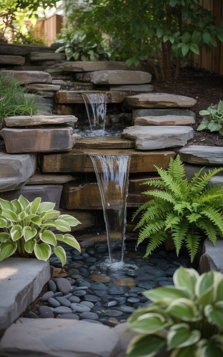24 Outdoor Water Garden Ideas for a Peaceful Backyard Escape - INFOR ...