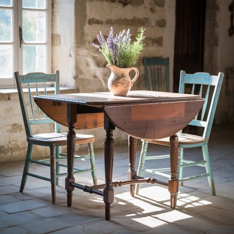 20 Cozy French Dining Table Set Ideas for Small Spaces - INFOR EASY HOME
