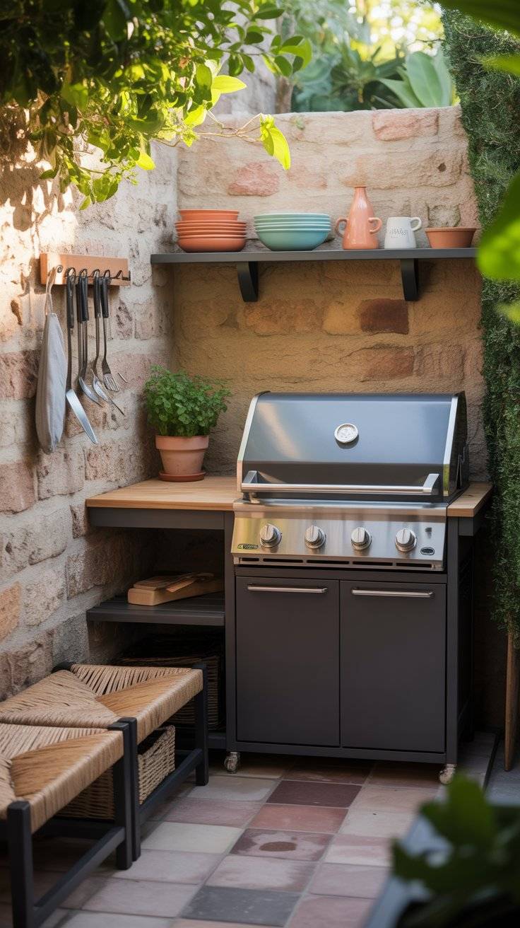 30 Cozy Outdoor Kitchen Ideas You Can Try in Any Backyard - INFOR EASY HOME