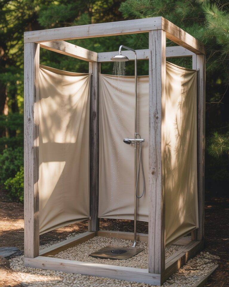 20 Outdoor Shower Room Ideas to Upgrade Your Backyard - INFOR EASY HOME