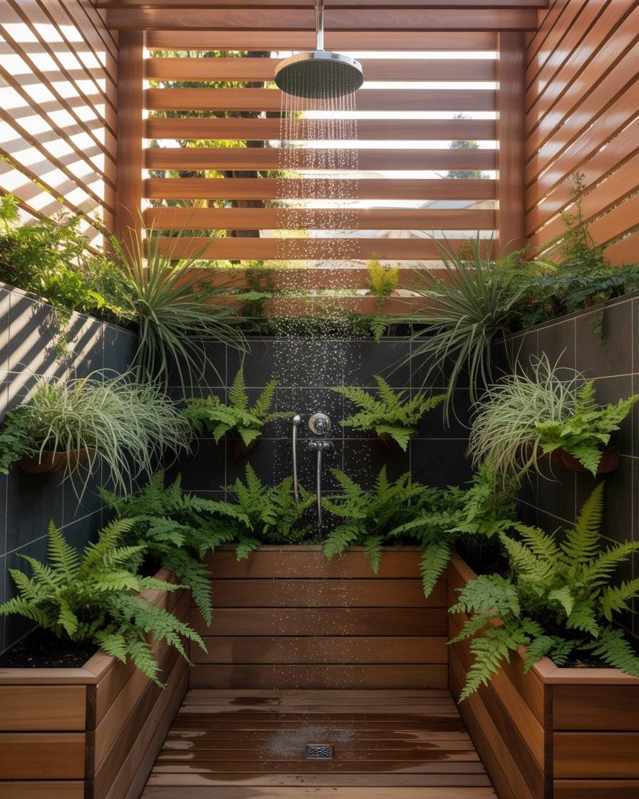 20 Outdoor Shower Room Ideas to Upgrade Your Backyard - INFOR EASY HOME