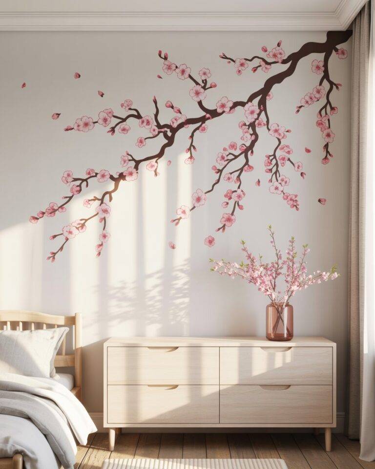 20 Cherry Blossom Inspired Kids Bedroom Ideas for a Calm, Magical Space ...