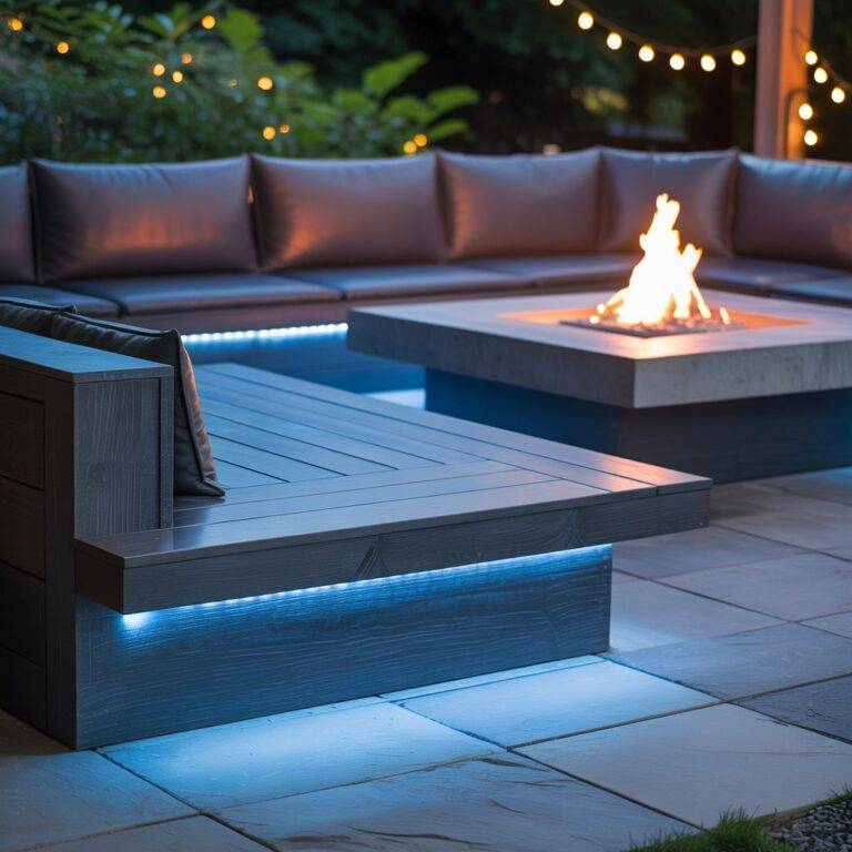 24 Modern Fire Pit Ideas to Elevate Your Backyard Style - INFOR EASY HOME
