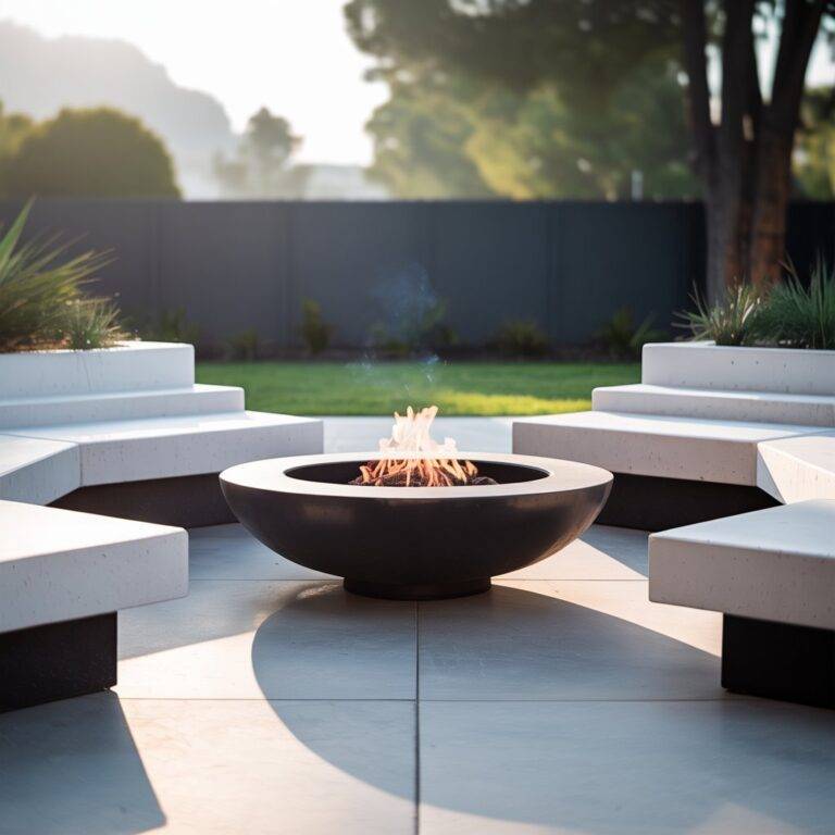 24 Modern Fire Pit Ideas to Elevate Your Backyard Style - INFOR EASY HOME