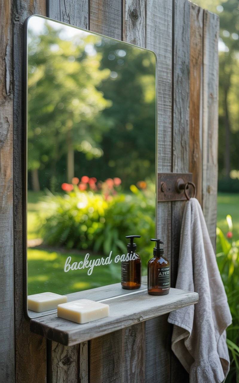 26 Backyard Shower Ideas That Turn Your Outdoor Space Into a Spa ...