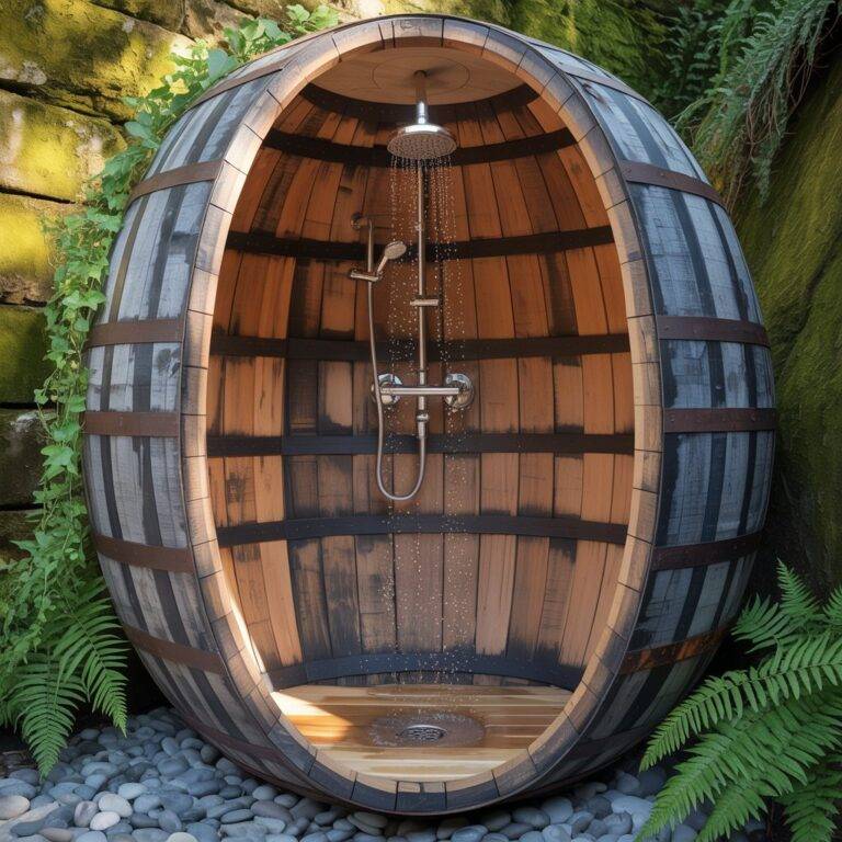 20 Outdoor Shower Room Ideas to Upgrade Your Backyard - INFOR EASY HOME