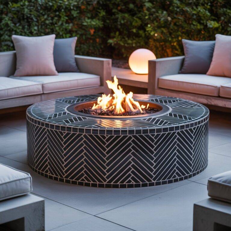 24 Modern Fire Pit Ideas to Elevate Your Backyard Style - INFOR EASY HOME