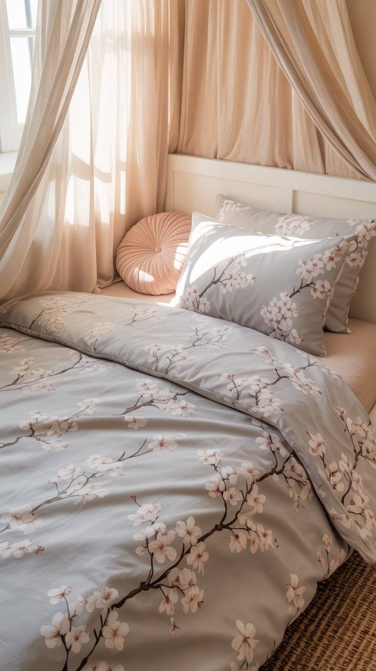 20 Cherry Blossom Inspired Kids Bedroom Ideas for a Calm, Magical Space ...